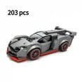 City Speed Racing MOC Car Sports Building Blocks Bricks Classic Rally ...