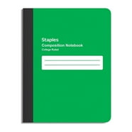 Staples Composition Notebook 7.5" x 9.75" Graph Ruled 80 Sheets Black ...