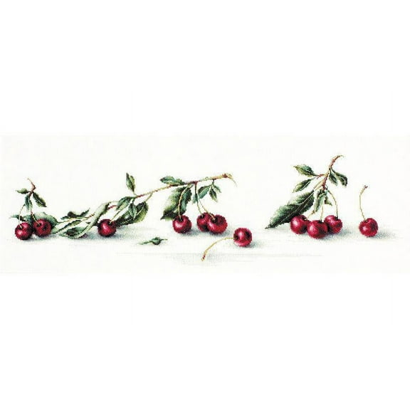 Counted Cross-Stitch Kit Irises B2251 Needlework Flowers Purple Green ...