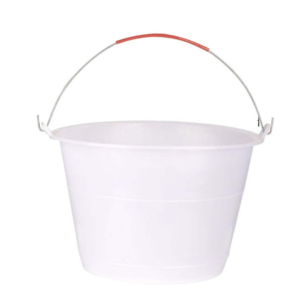 Rubber Bucket Buckets Portable with Handle Builders Buckets Barrel ...