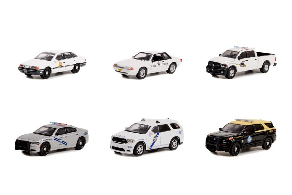 Greenlight Collection: Hot Pursuit Series 41, 6-Piece Diecast Car Set ...