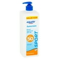 Equate Sport Sunscreen Lotion, SPF 50, 32 fl oz HSA/FSA Eligible ...