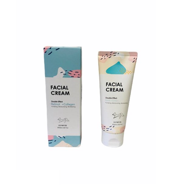 Glamfox Double Effect Retinol + Collagen Facial Cream, 2.8 Oz ...
