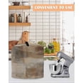 Brown Stand Mixer Dust Cover with Storage Pocket & Handles, Oil ...