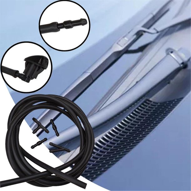 Amdohai 5-piece Windshield Hose, Wiper Nozzle, Mist Washer Hose With ...