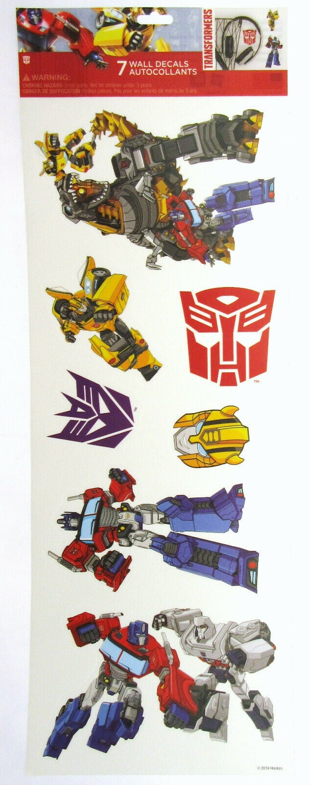 transformers-sticker-autobot-decepticon-7-wall-decals-autocollants ...