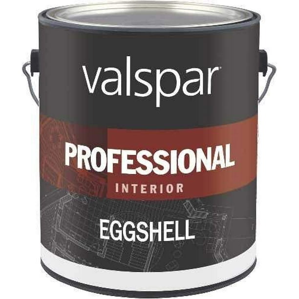 VALSPAR PAINT 11800 Interior High Hide Latex Paint White Eggshell ...