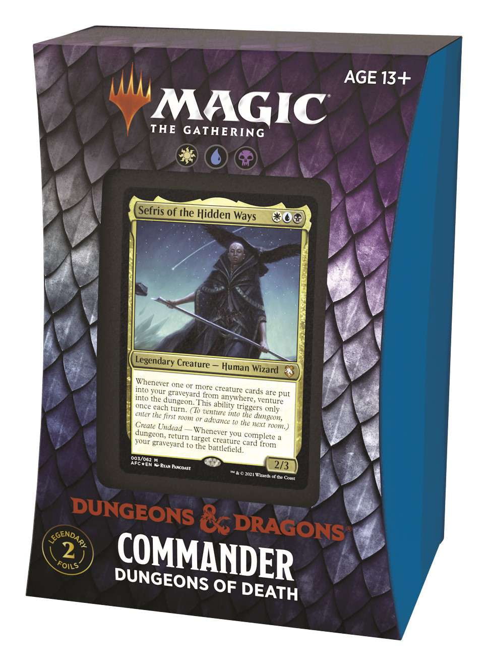 MtG Adventures in the Forgotten Realms Commander Dungeons of Death Deck ...