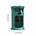 Small USB Air Conditioning Portable Desktop Cooling Fan with 3 Speed ...