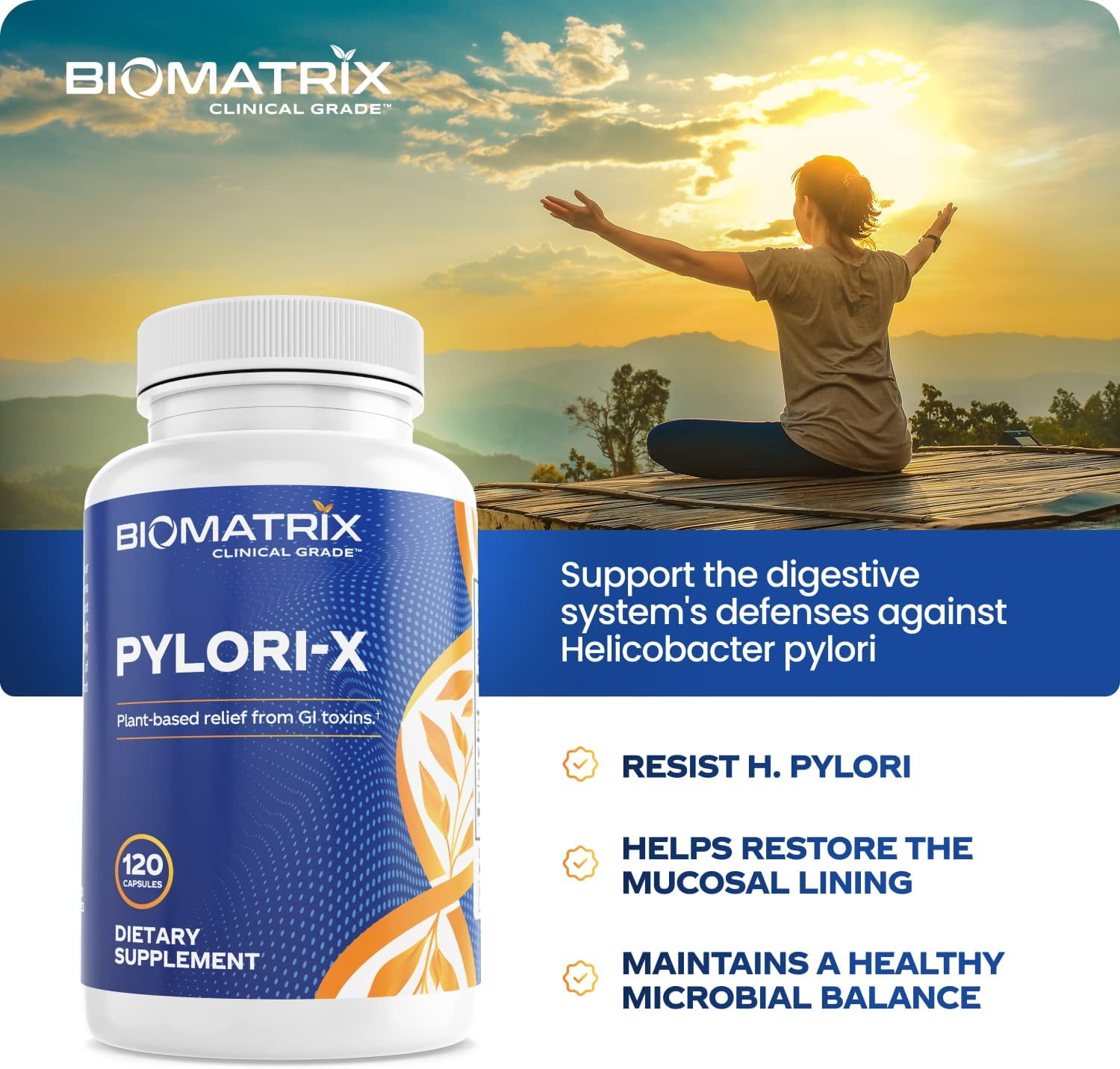 BioMatrix Pylori-x | Stomach and GI Support for H. Nepal | Ubuy