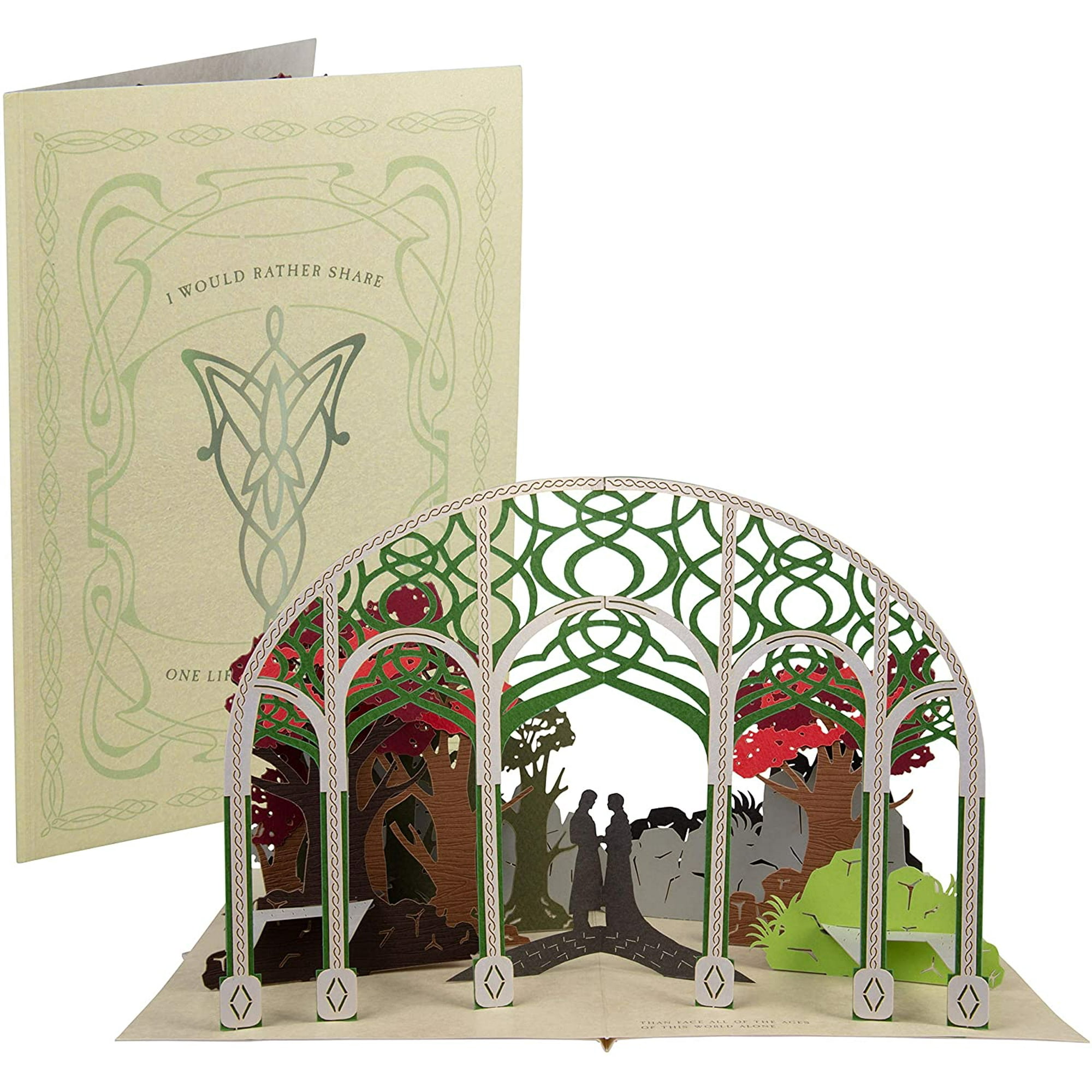 Click here for Geecy Lord Of The Rings Pop-Up Greeting Card - I W... prices