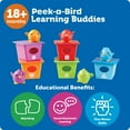 Learning Resources Peek-a-Bird Learning Buddies Toddler Learning Toys ...