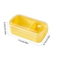 Bwiyojiz School Supplies, Frame Lunch Box Food-grade Sealed Fresh ...