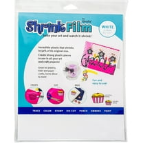 Grafix Printable Ink Jet Shrink Film, 6 Pack, White - Walmart.com