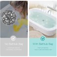 12 Pack Disposable Bathtub Cover Liner, Large Bathtub Liner Plastic Bag ...