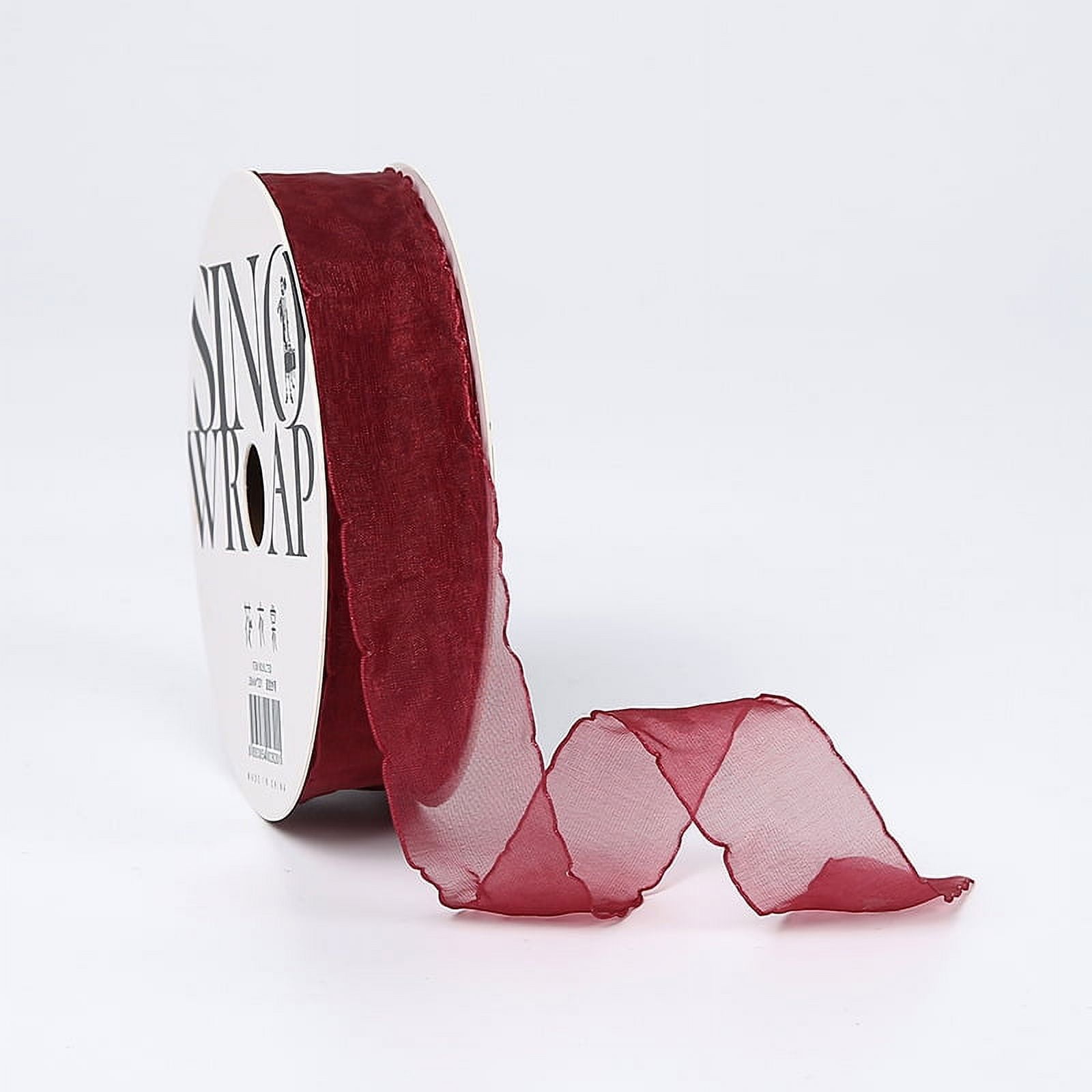 Granjero Gordo Cinta de raso rígida transparente de 0,98 pulgadas ...