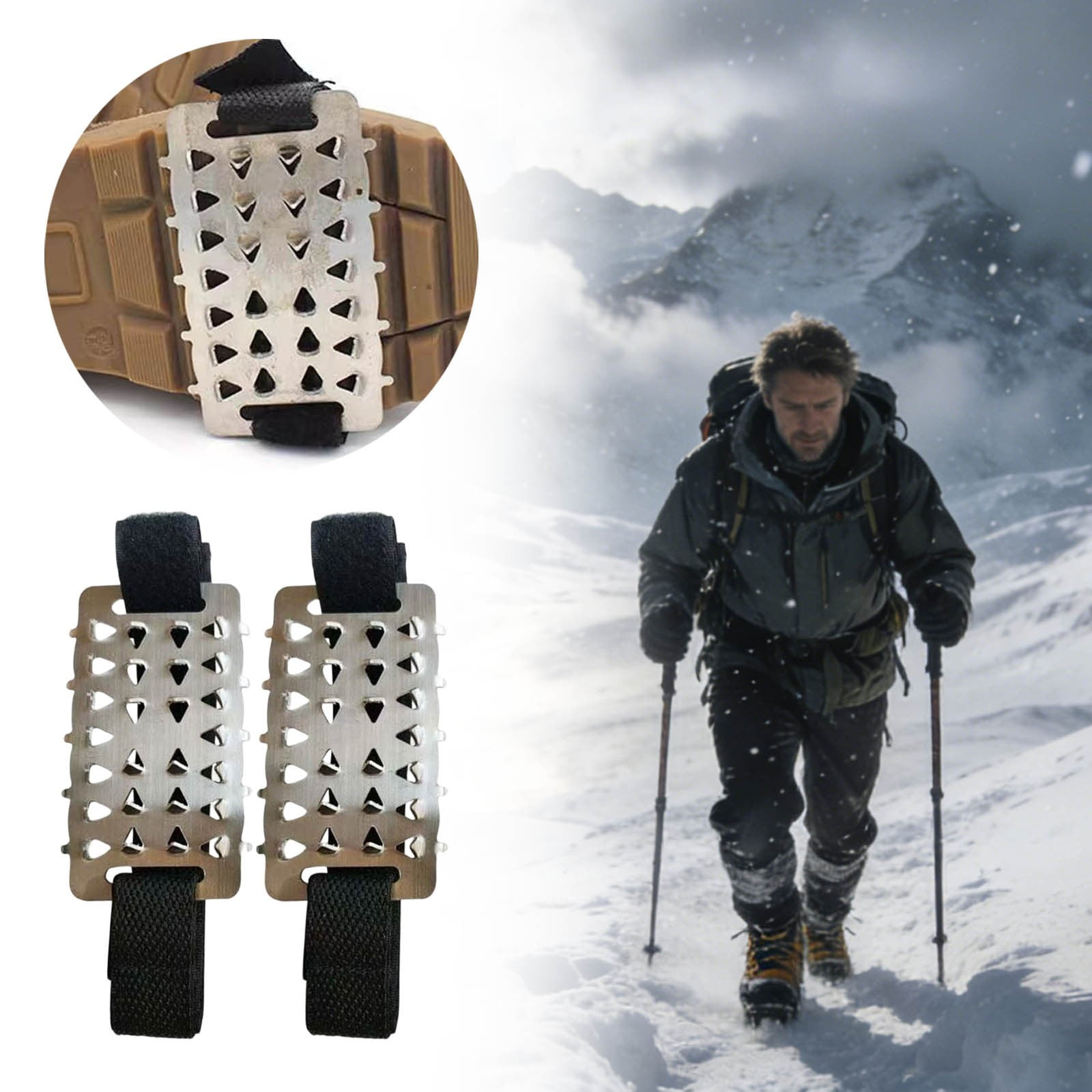 Click here for Vivavault Durable Ice Cleats With Stainless Steel... prices