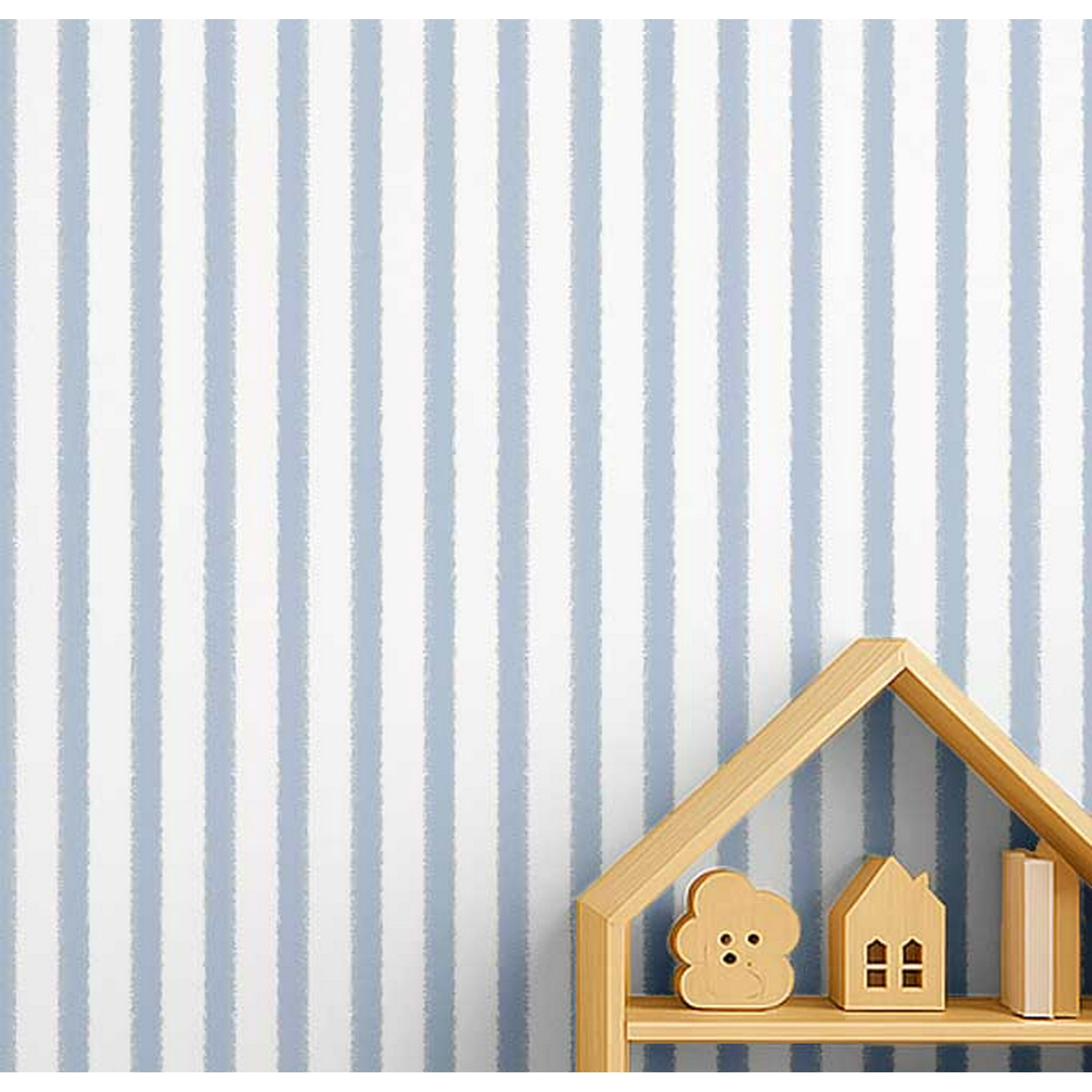 Click here for S4sassy Stripes Wallpaper - Blue Wall Covering  25... prices