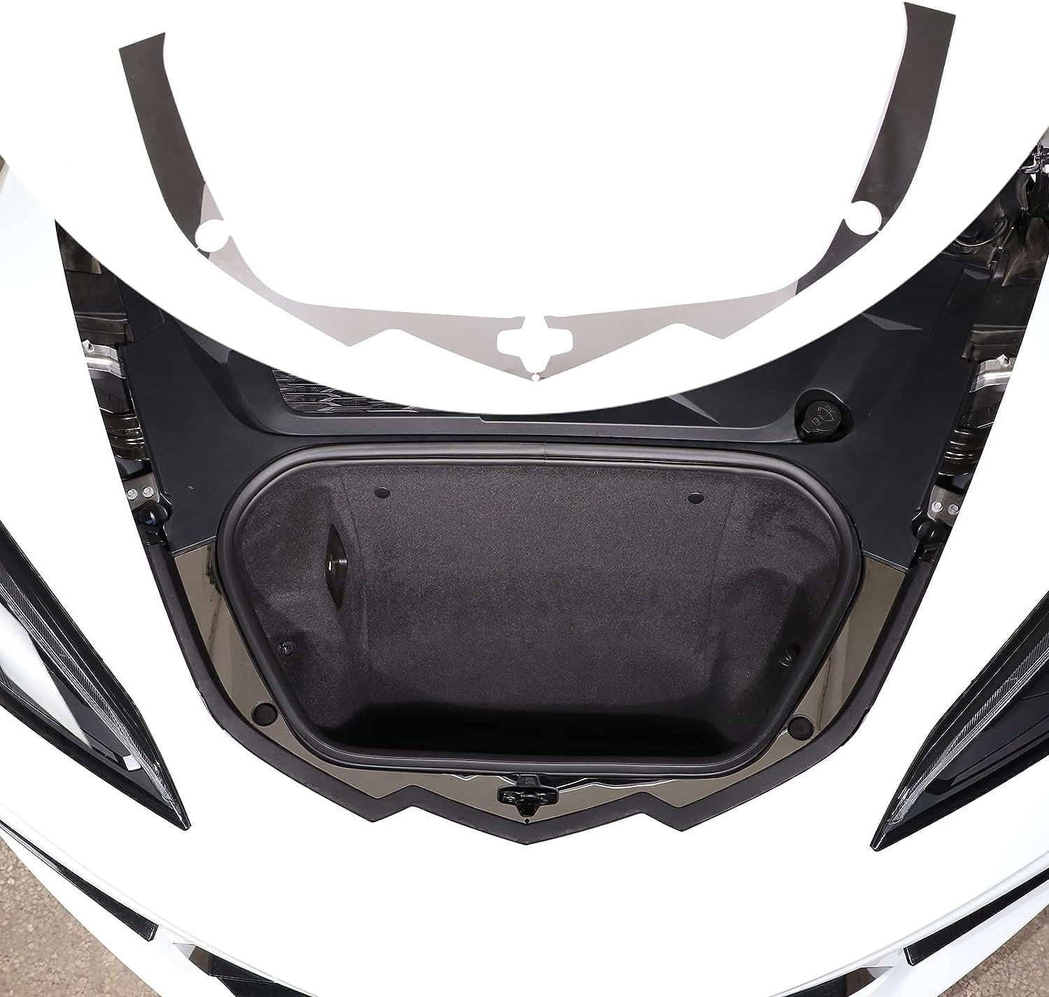 TINKI Front Trunk Edge Moulding Trim Strips Compatible with Chevrolet ...