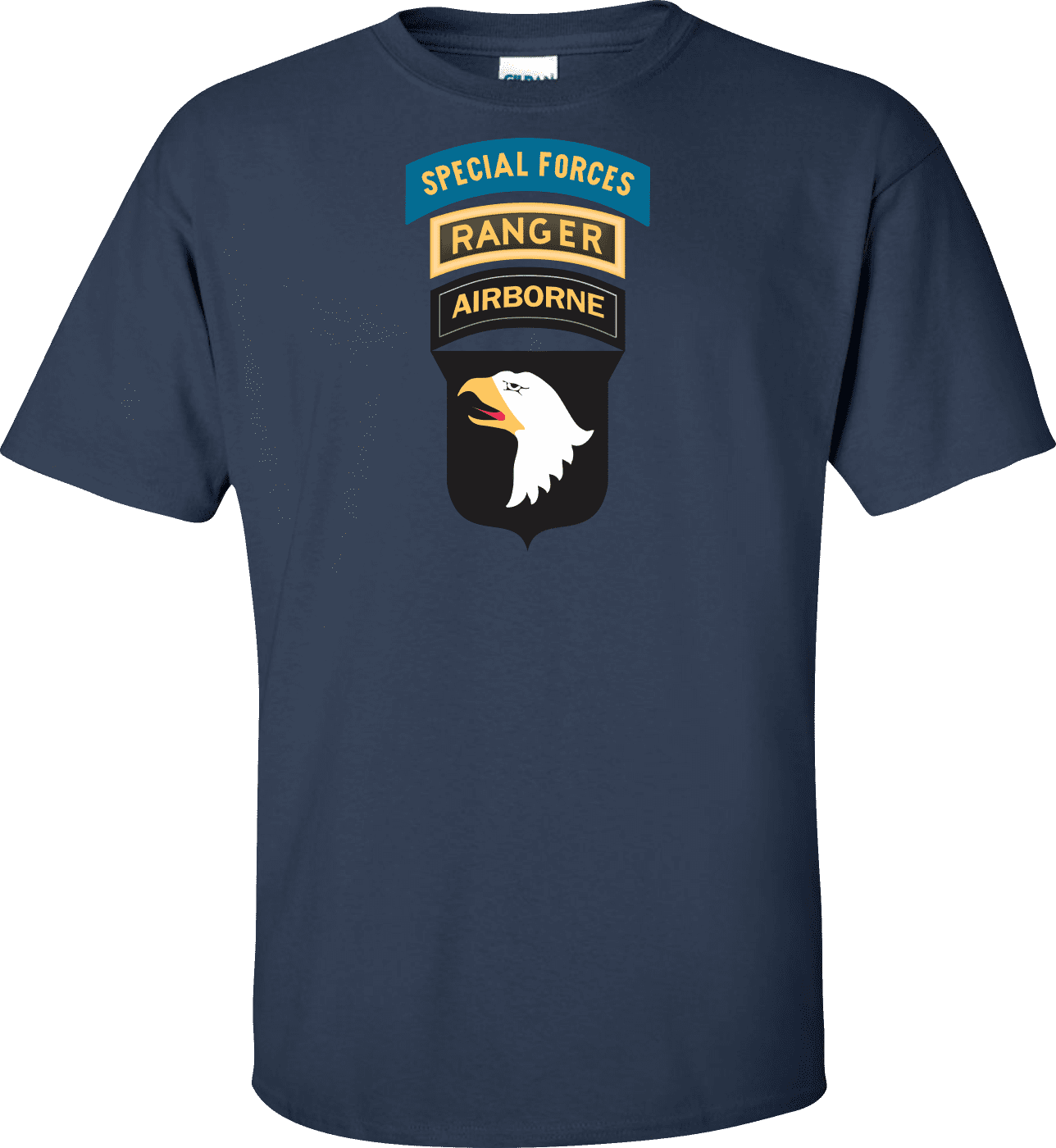 U.S. 101st Airborne Ranger Special Forces T-shirt - Walmart.com