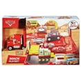 Mattel Disney Pixar Cars Wheel Action Drivers Mack Truck Hauler Playset ...