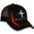 Ford Mustang Red and Black Mesh Hat - Walmart.com