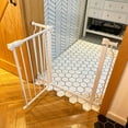 BalanceFrom Easy Walk-Thru Safety Gate, Fits 29.1" to 43.3" Wide, White ...