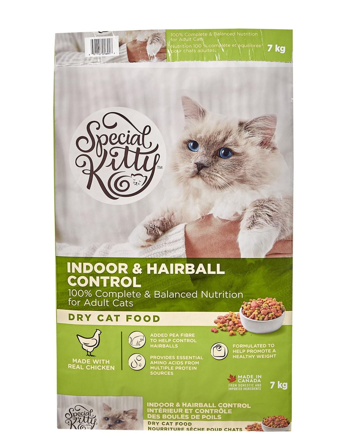 Special Kitty Indoor & Hairball Control Dry Cat Food - Walmart.ca