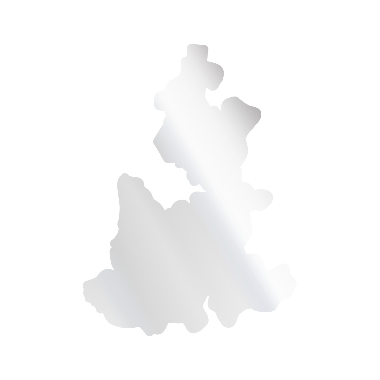 Puebla State Shaped Sticker Decal Die Cut - Self Adhesive Vinyl - Weatherproof - Made in USA ...