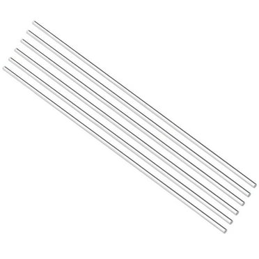 Uxcell Acrylic Round Rod3/8" Dia 10" LengthTransparent Clear Plastic ...