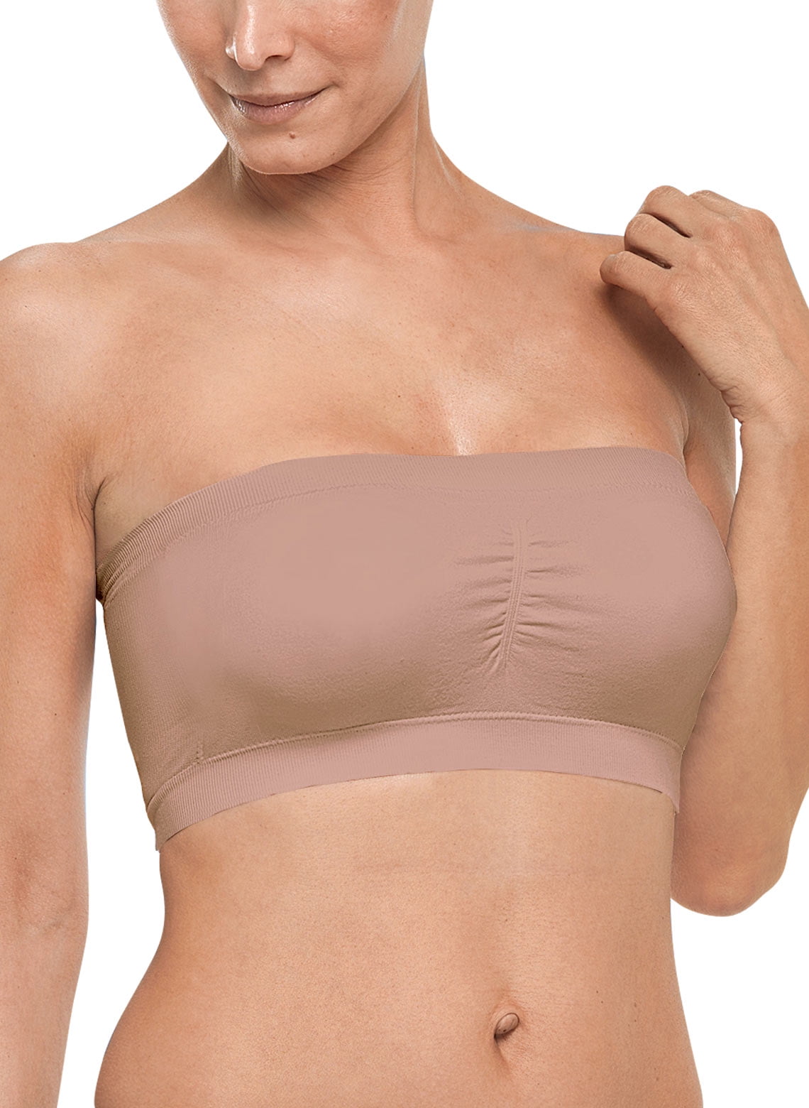 Womens Seamless Bandeau Bra