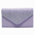 Ladies Frosted Satin Evening Clutch Purse Bag Crossbody Handbags Party ...