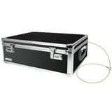 Vaultz Locking Storage Box 19.5 x 7 x 13.5 inches Black (VZ00323 ...