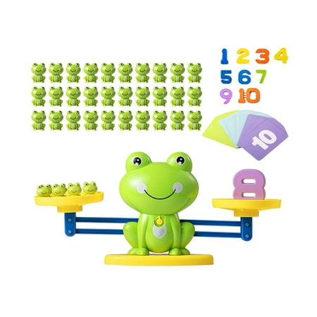 Montessori Frog Balance Math Game Learning Activities Educational for ...