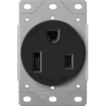 ENERLITES 30 Amp Dryer Receptacle Outlet NEMA 10-30R | Residential ...