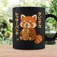 Bubble Tea Red Panda Boba Kawaii Tapioka Anime Cute Coffee Mugs ...