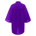 Primary School Graduation Cap and Gown Set for Kids Purple Cap and Gown ...