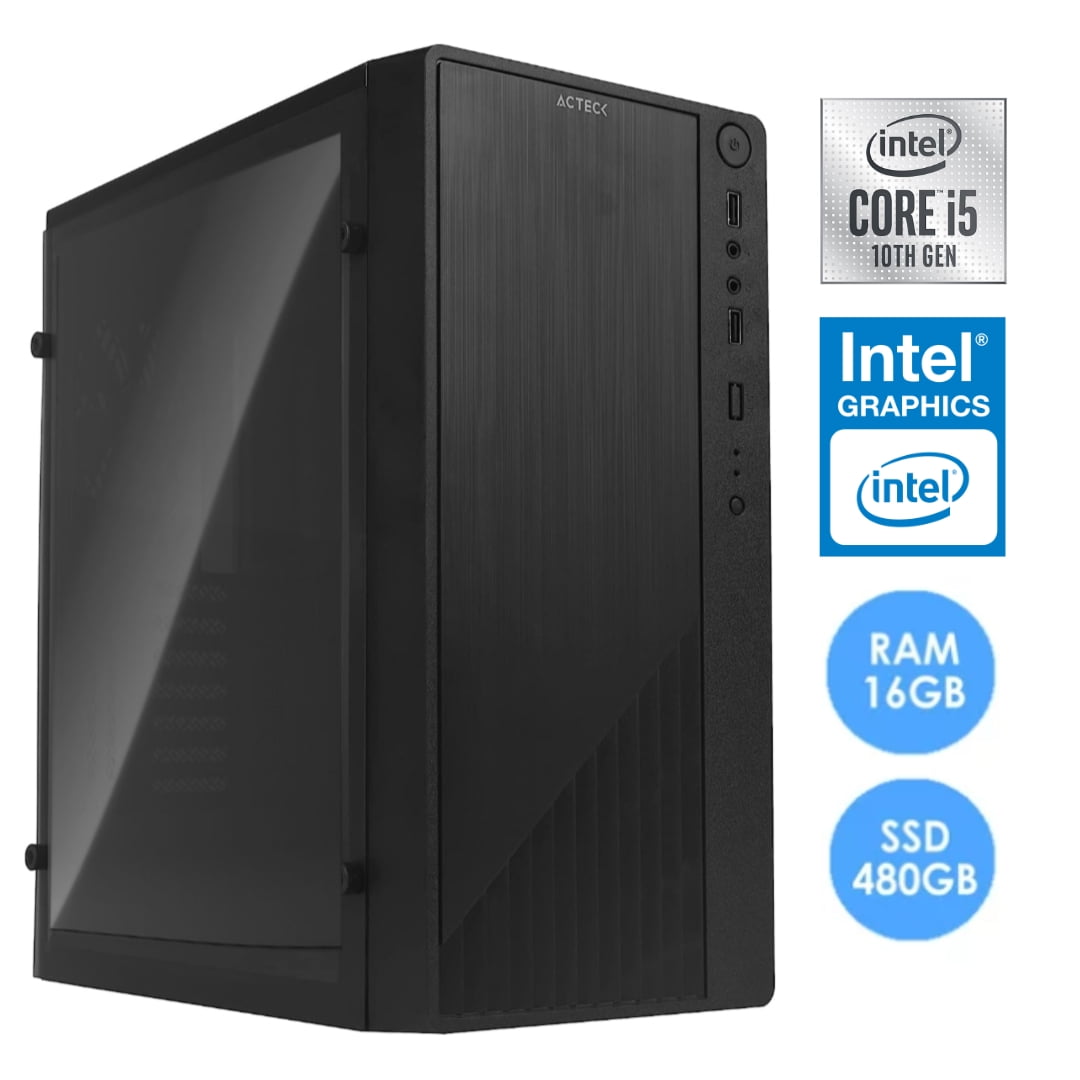CPU Armado Intel i5 10400 SSD 480GB 16GB RAM | Walmart en línea