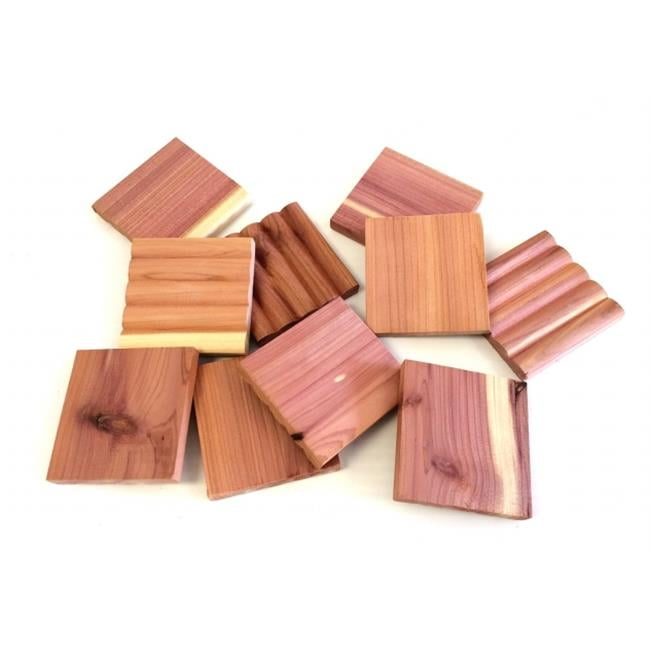 Aromatic Cedar Grooved Block - 36 Pieces - Walmart.com
