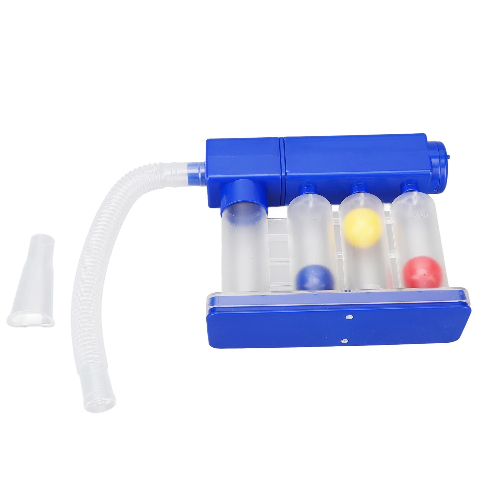 Ejercitador de respiración profunda para pulmones con 3 bolas ...