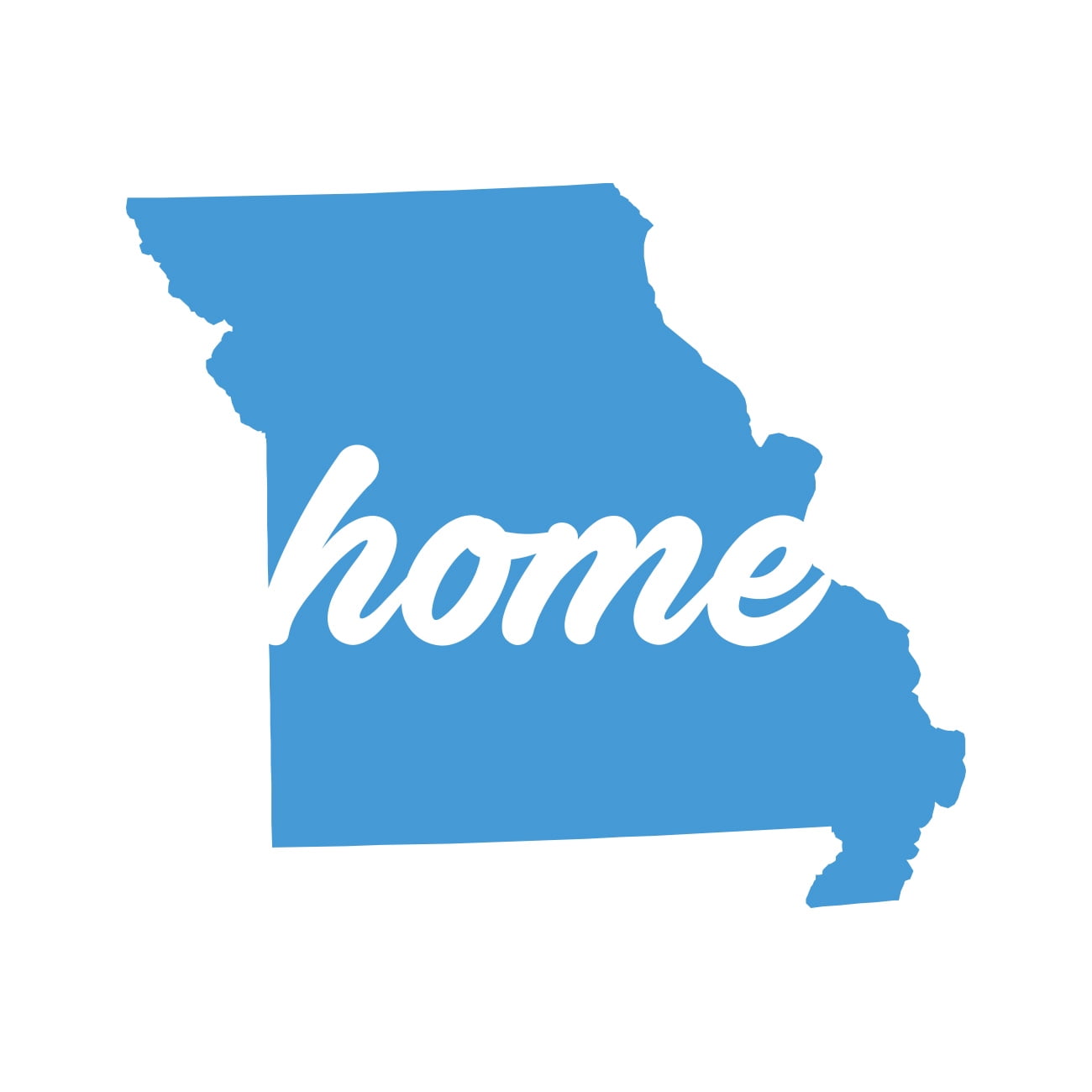 Missouri Home Sticker Decal Die Cut - Self Adhesive Vinyl ...