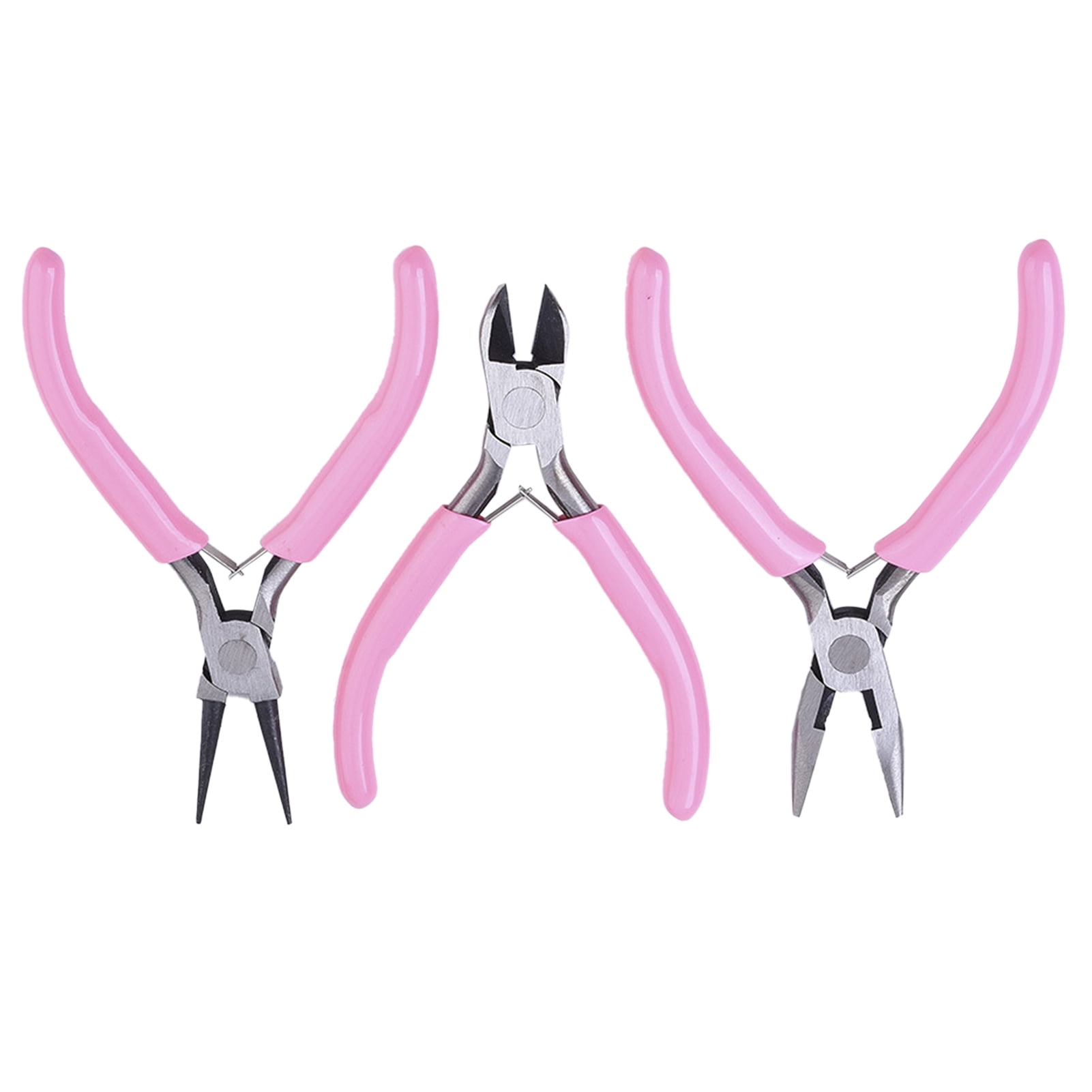Click here for Viferr Diy Pliers Set 3pcs Pliers Set Pink Pink Ha... prices