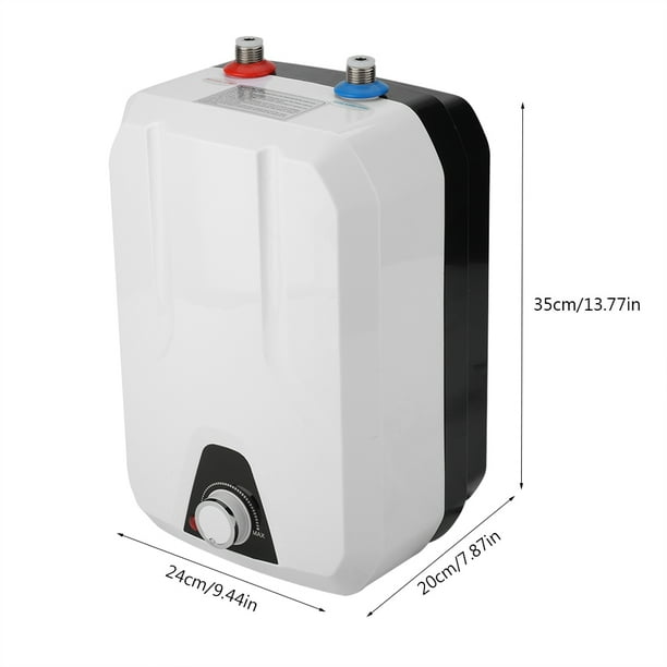 Electric Water Heater, 8L Mini Electric Water Heater Tankless Shower ...