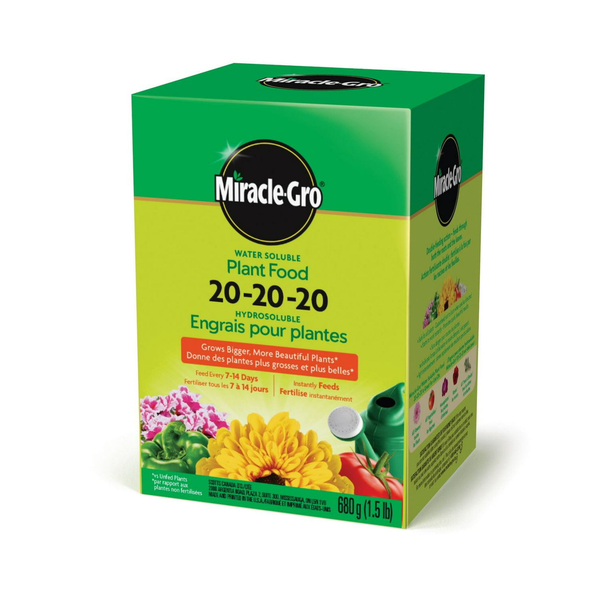 Click here for Miracle-Gro Water Soluble Plant Food 20-20-20 680... prices