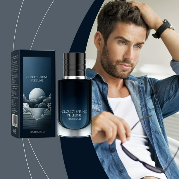 Perfume para hombres Perfume Cloudy Spying Fragancia natural y fresca, discreta y ligera ...