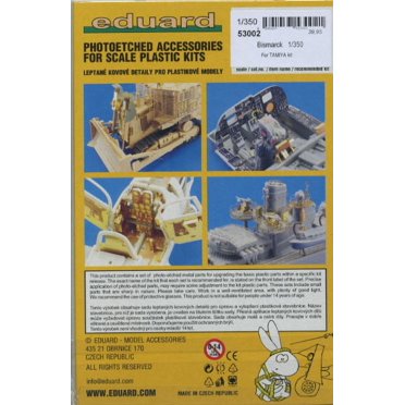 KA Models Deluxe Detail Set for Trumpeter 1/200 Scale USS Iowa (BB-61 ...