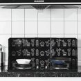 Anti Oil Splatter Guard Wall Kitchen Cooking Cover Screen Heat ...