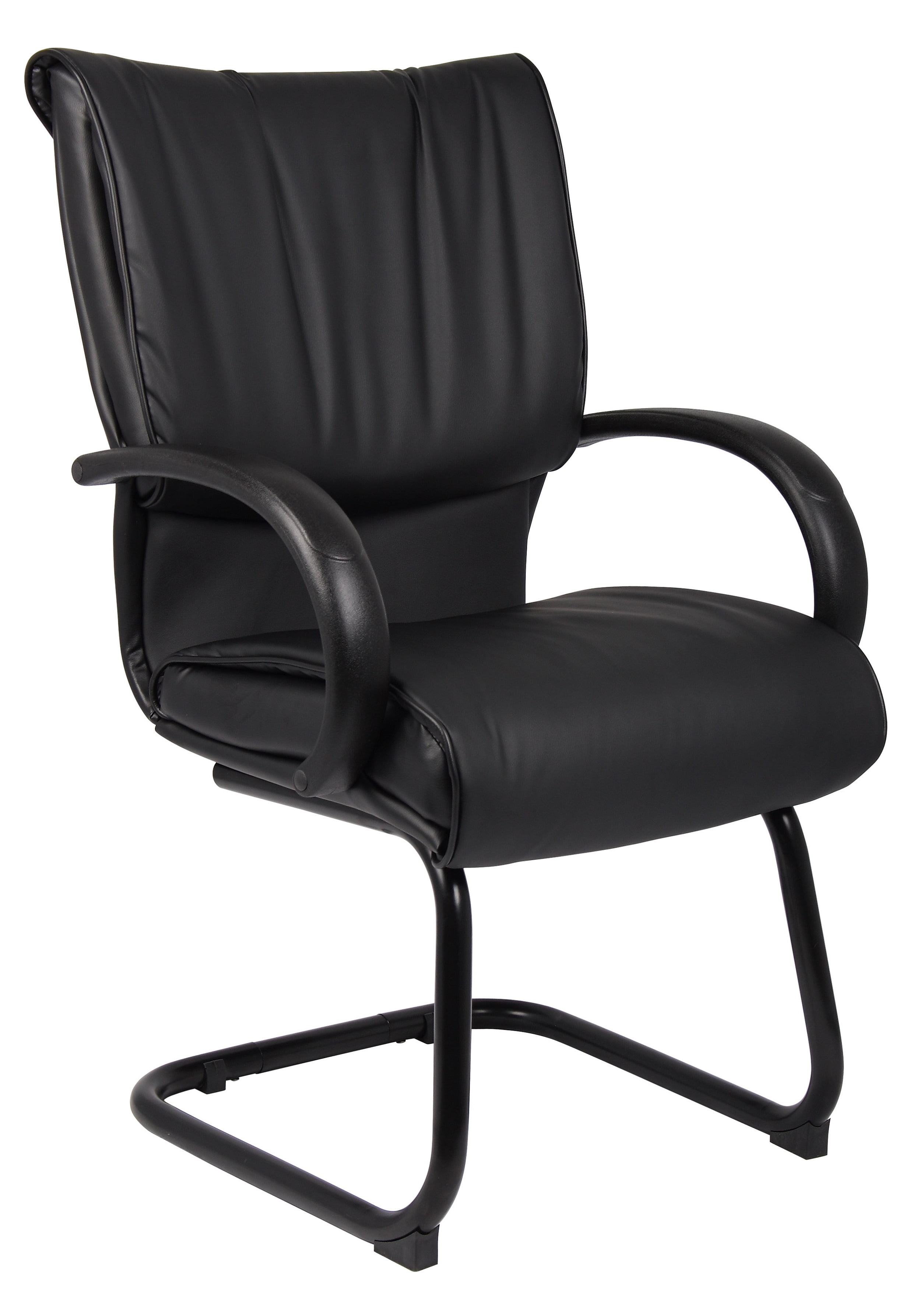 Boss Office Products Modern LeatherPlus Guest Reception Waiting Room ...