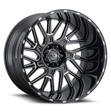 20x9 Vision Off-Road 353 Turbine Gunmetal Machined Wheel 6x135 (18mm ...