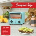 Brentwood 101-Oz. (3 L) 500-Watt Stainless Steel Mini Toaster Oven ...